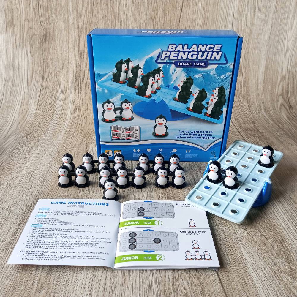 BALANCE PENGUIN BOARD GAME – ENIGMAZONE – Enigmazone