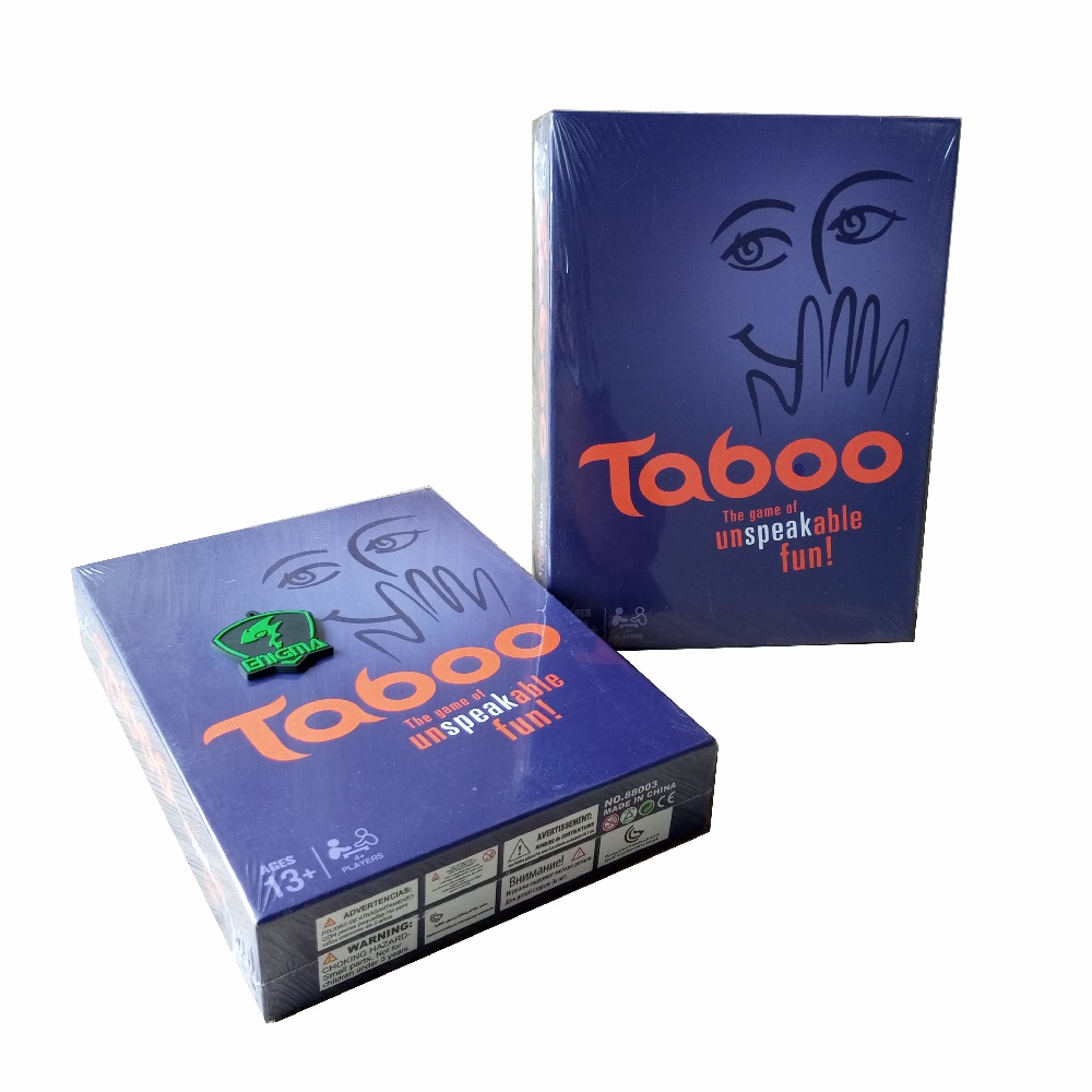 TABOO BOARD GAME – ENIGMAZONE – Enigmazone